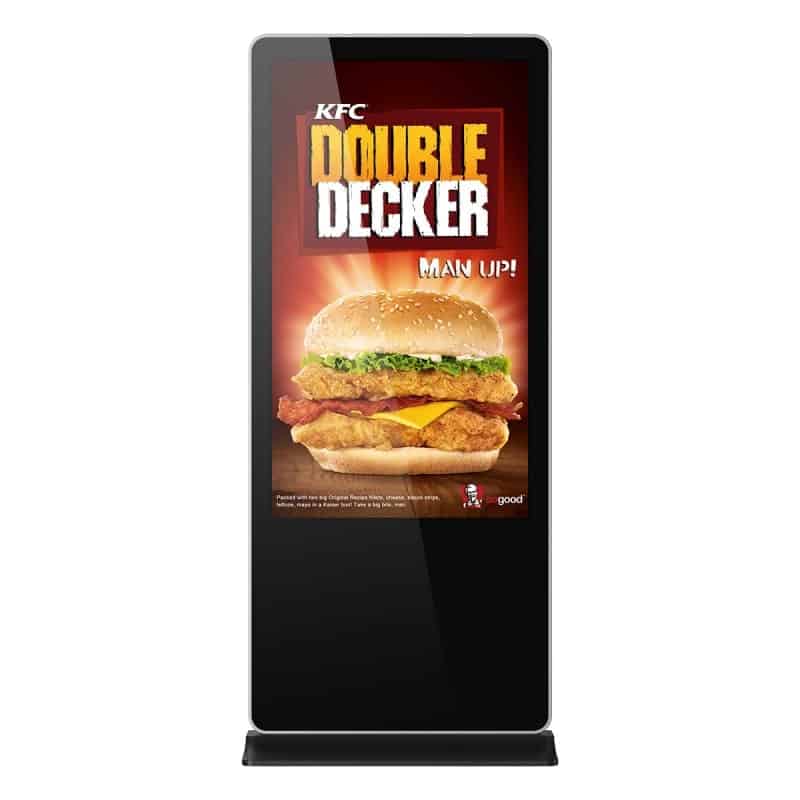 75" Freestanding Digital Screen | Teksmart® Digital Signage